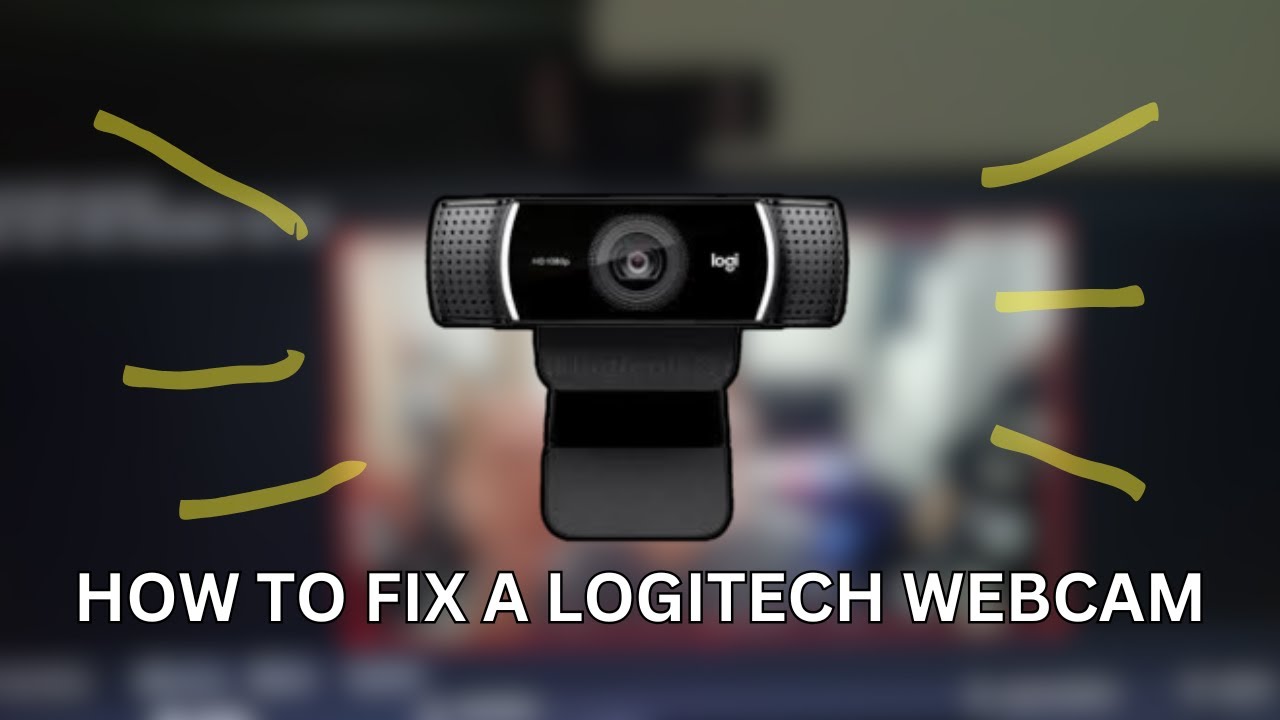 WEBCAM STOPS WORKING? HERE'S A FIX! (LOGITECH C922 REPAIR) - YouTube