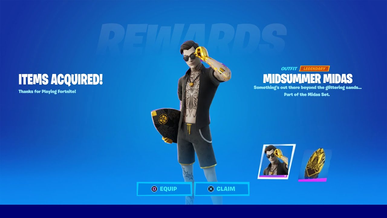 How To Get NEW MIDSUMMER MIDAS SKIN For FREE in Fortnite! (Summer Midas ...