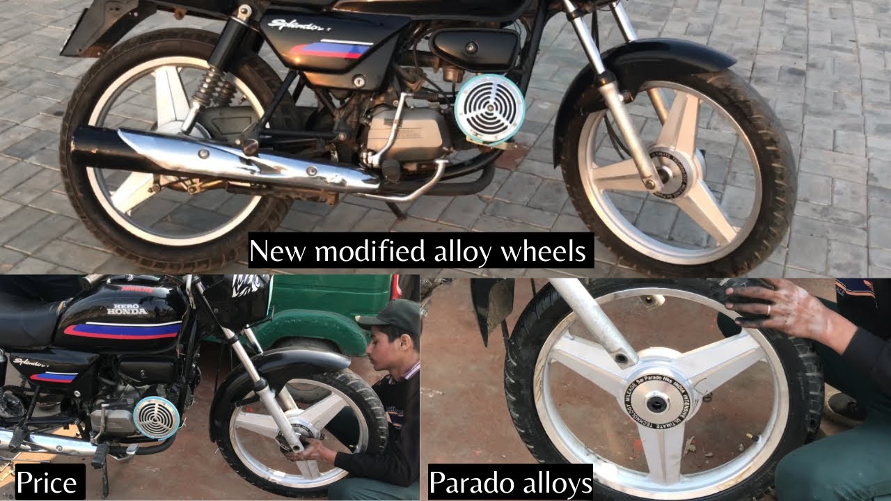 Splendor modified alloy wheels |splendor modified alloy wheels price ...