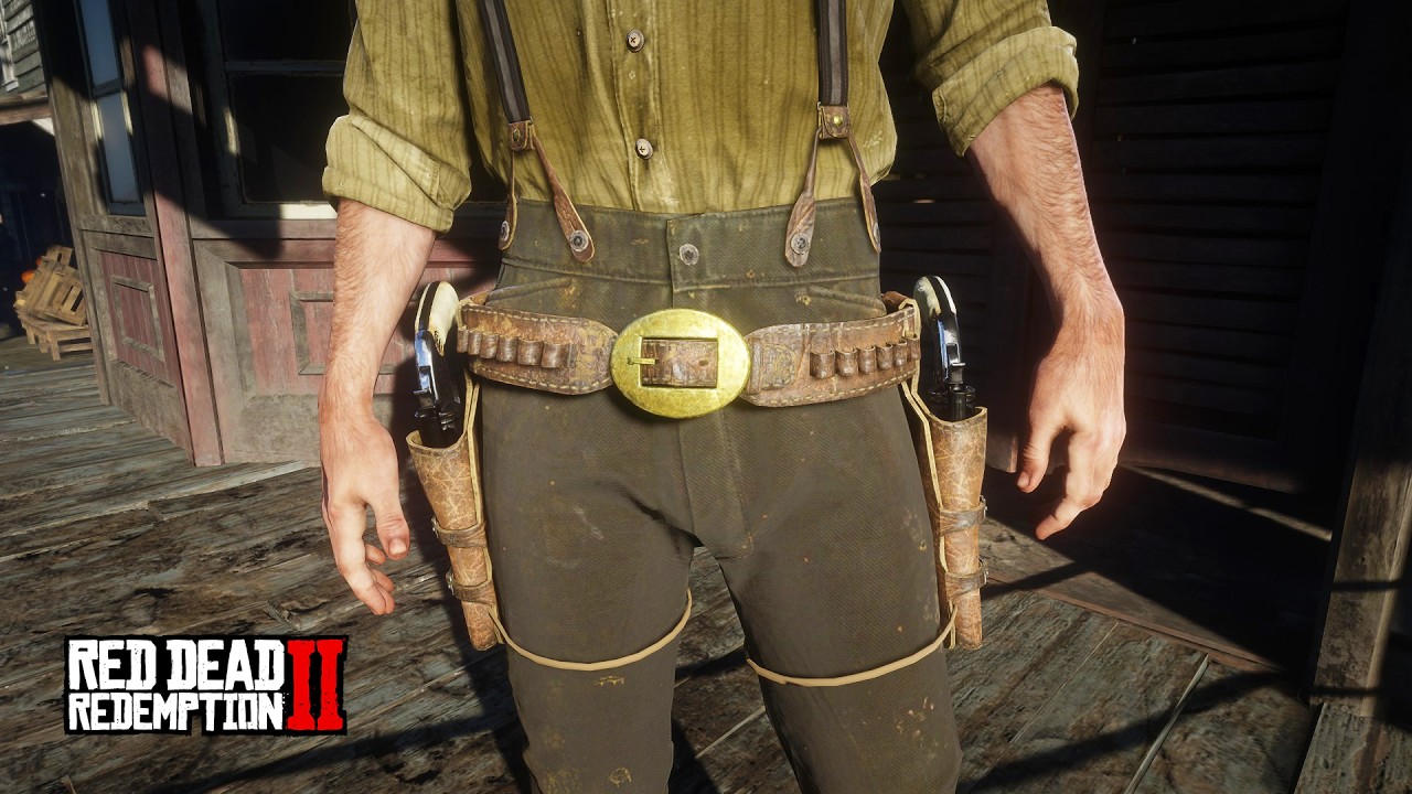 Dual Leg Holster | RDR2 - YouTube