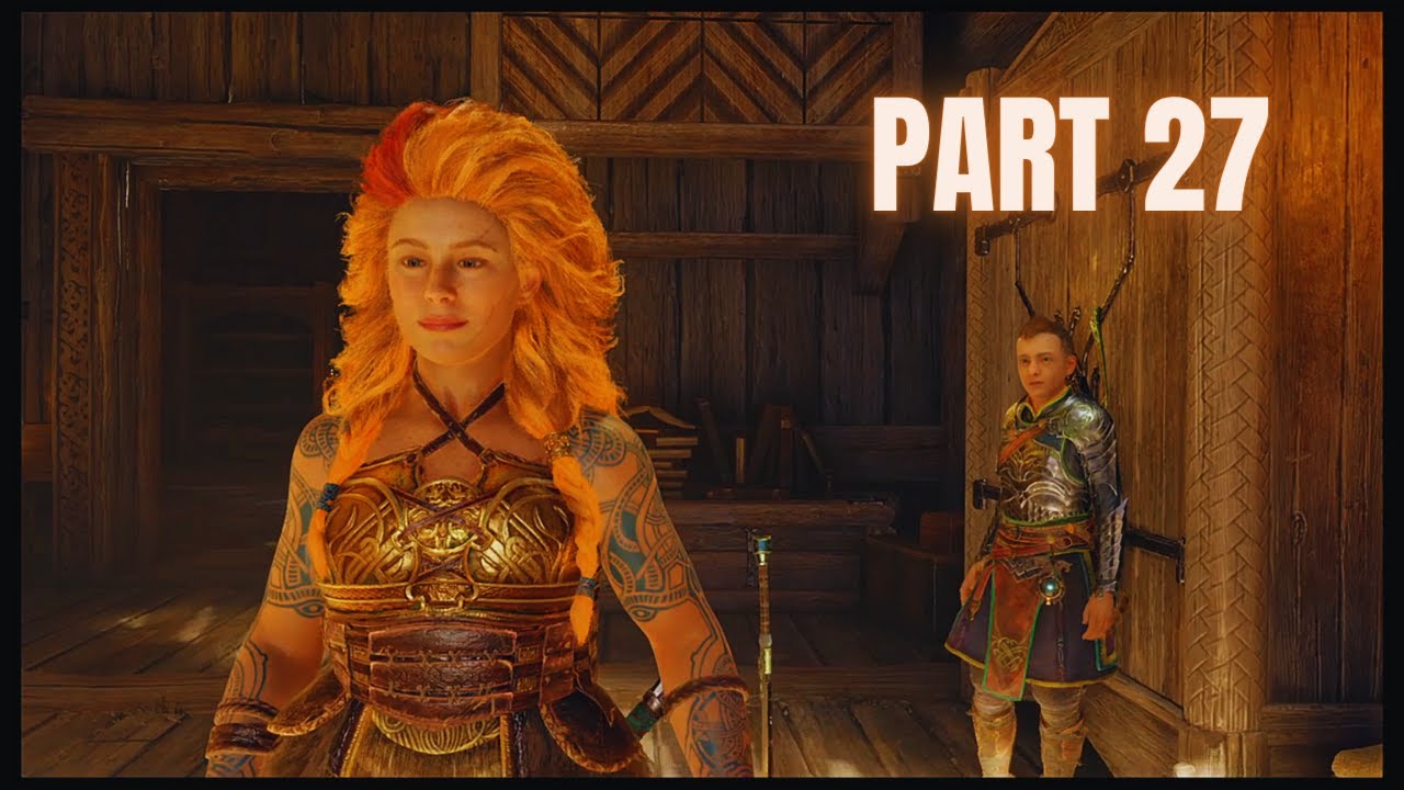 GOD OF WAR RAGNAROK PS4 Walkthrough Gameplay Part 27 - THRUD (FULL GAME ...