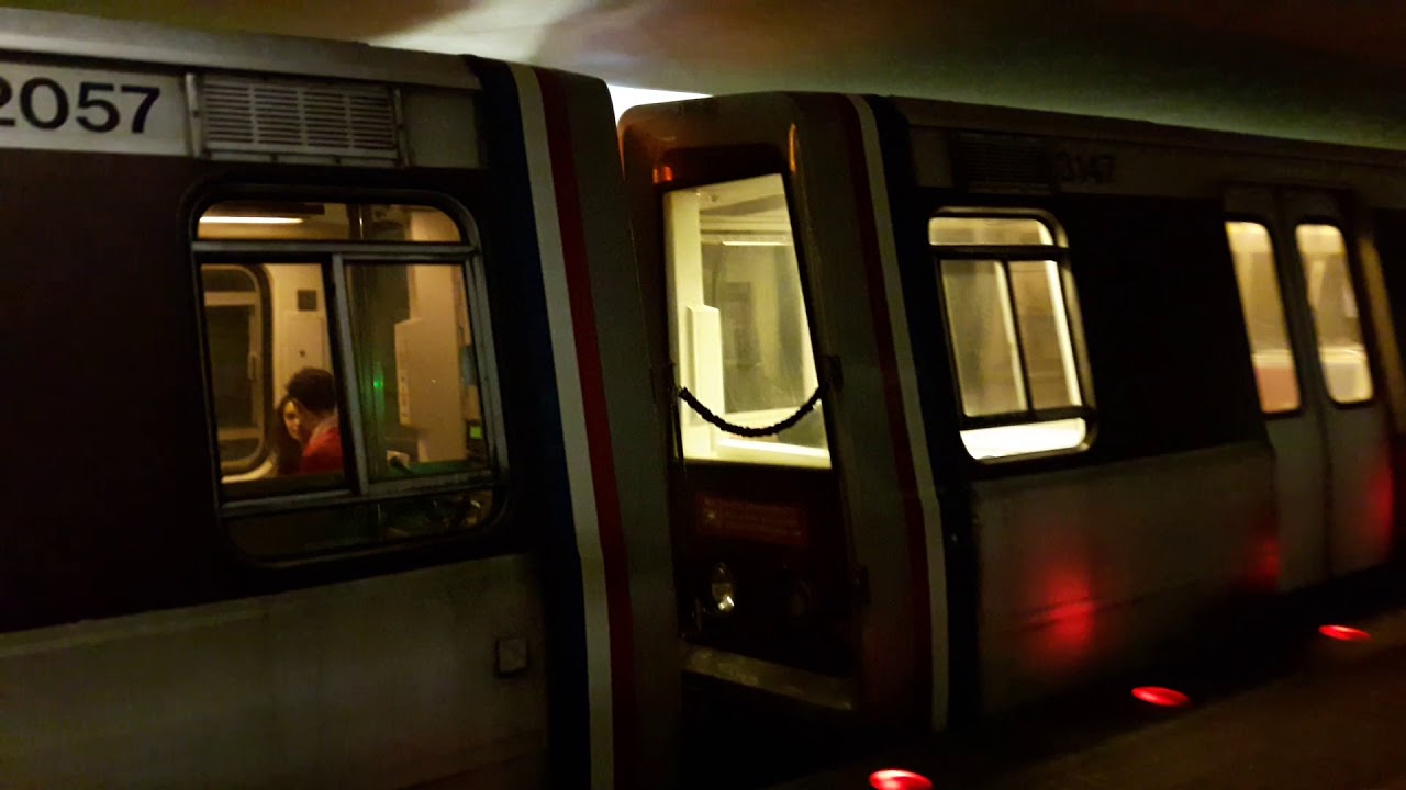 WMATA: Breda 2000 Series #2057 & 3000 Series #3147 single-tracking at ...