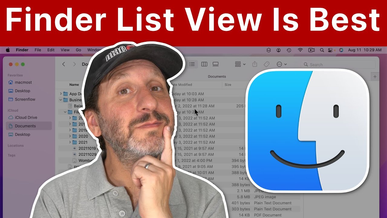 5 Reasons Finder List View Is The Best - YouTube