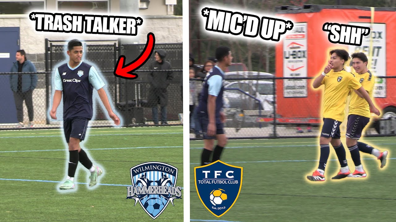 MIC'D UP TFC VS HAMMERHEADS *TRASH TALKER GETS OWNED* | 4K JEFF CUP ...