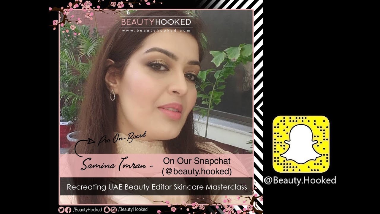 Recreating UAE Beauty Editor Skincare Masterclass | Samina Imran - YouTube