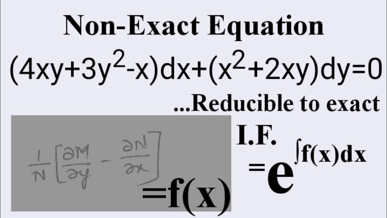  4xy 3y 2 x dx x 2 2xy dy 0 NonExact L595 MathsPulseChinnaiahKalpana