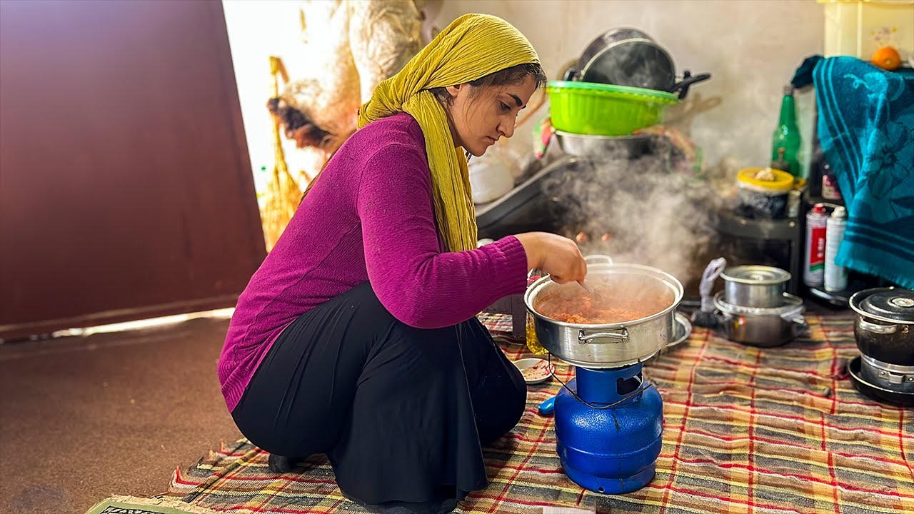 Rural Life in Mountain Villages | Nomadic Lifestyle | Simple Living ...