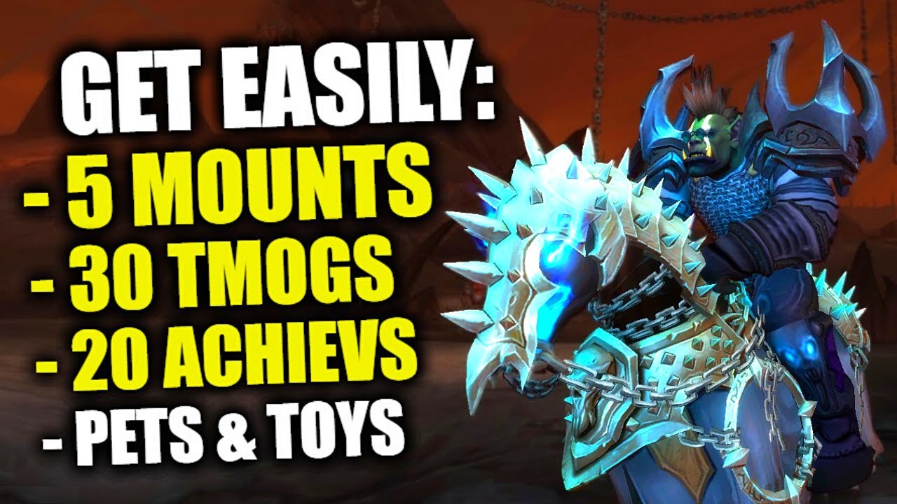 Get 5 MOUNTS, 30 COSMETICS, 20 ACHIEVEMENTS, Toys & Pets SUPER FAST ...