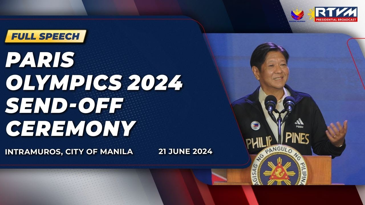 Paris Olympics 2024 Send-Off Ceremony (Speech) 05/21/2024 - YouTube