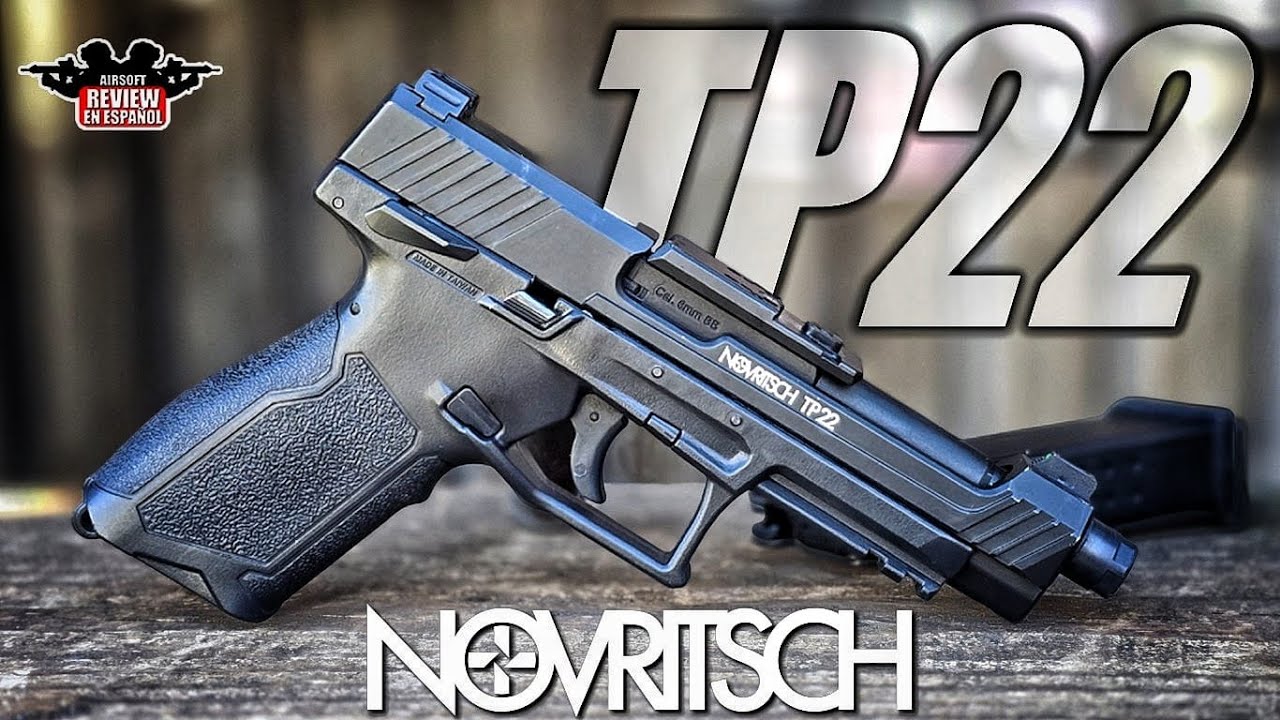 TP22 de Novritsch su nueva pistola GBB ( Review & Test Shot )| Airsoft ...