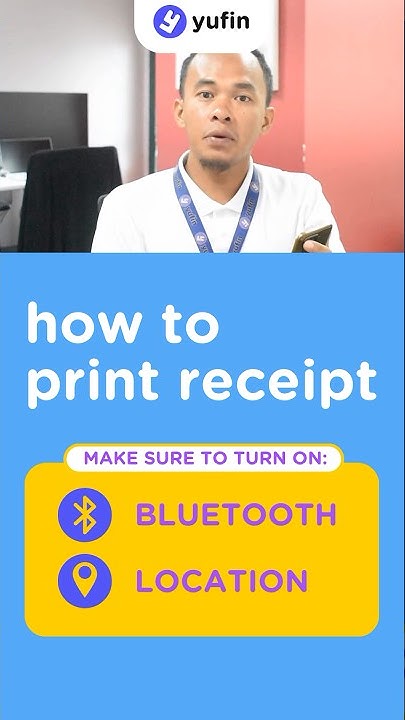 Learn how to print receipt - YouTube