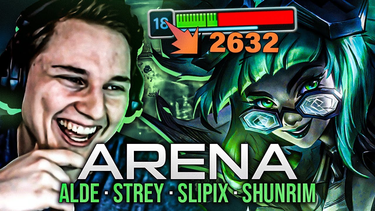 UNE (1) BALLE?! - Arena avec Strey, Alderiate, Slipix et Shunrim - YouTube