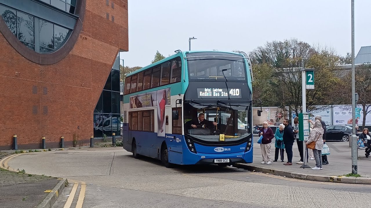 Ride on Metrobus Scania N250UD ADL Enviro400 MMC | 6990 (YN18 SCZ ...