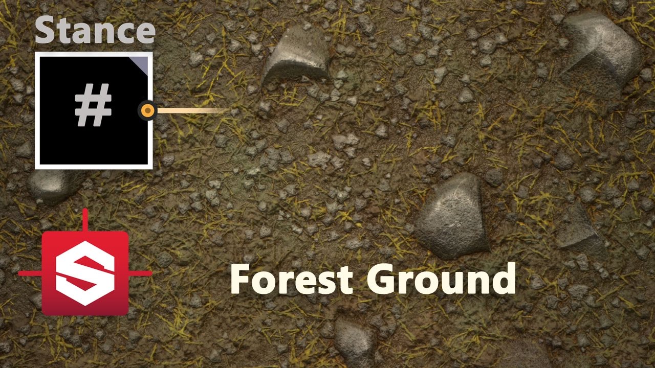 Forest Ground - Substance Designer Material Breakdown - YouTube