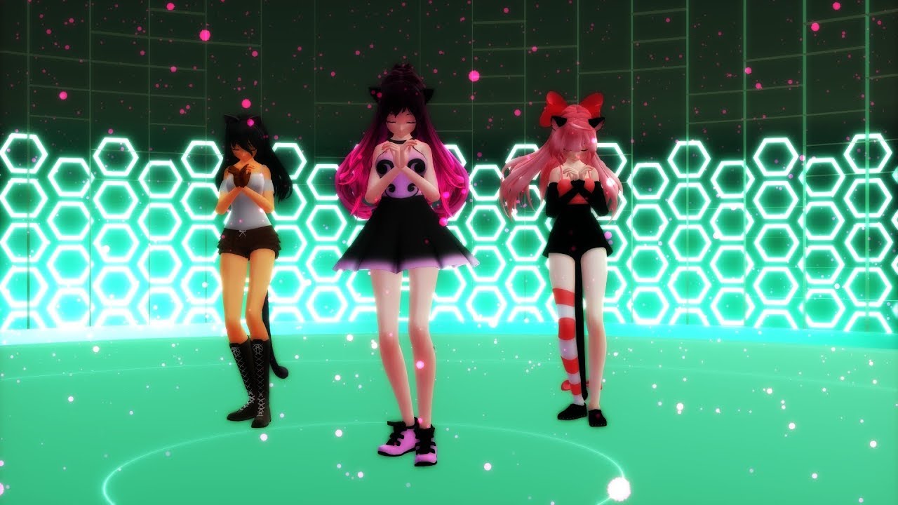 [MMD X Aphmau X Me] Hello Kitty - YouTube