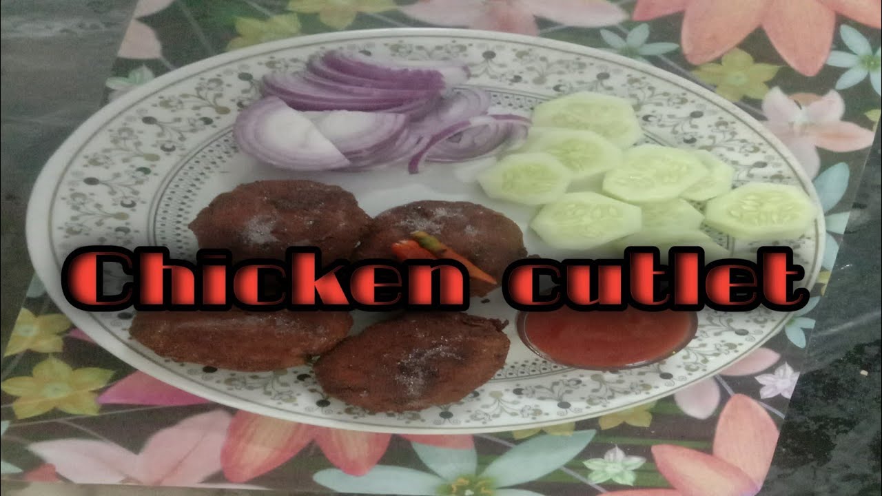 চিকেন কাটলেট Recipe || Chicken cutlet recipe || yummy tasty evening ...