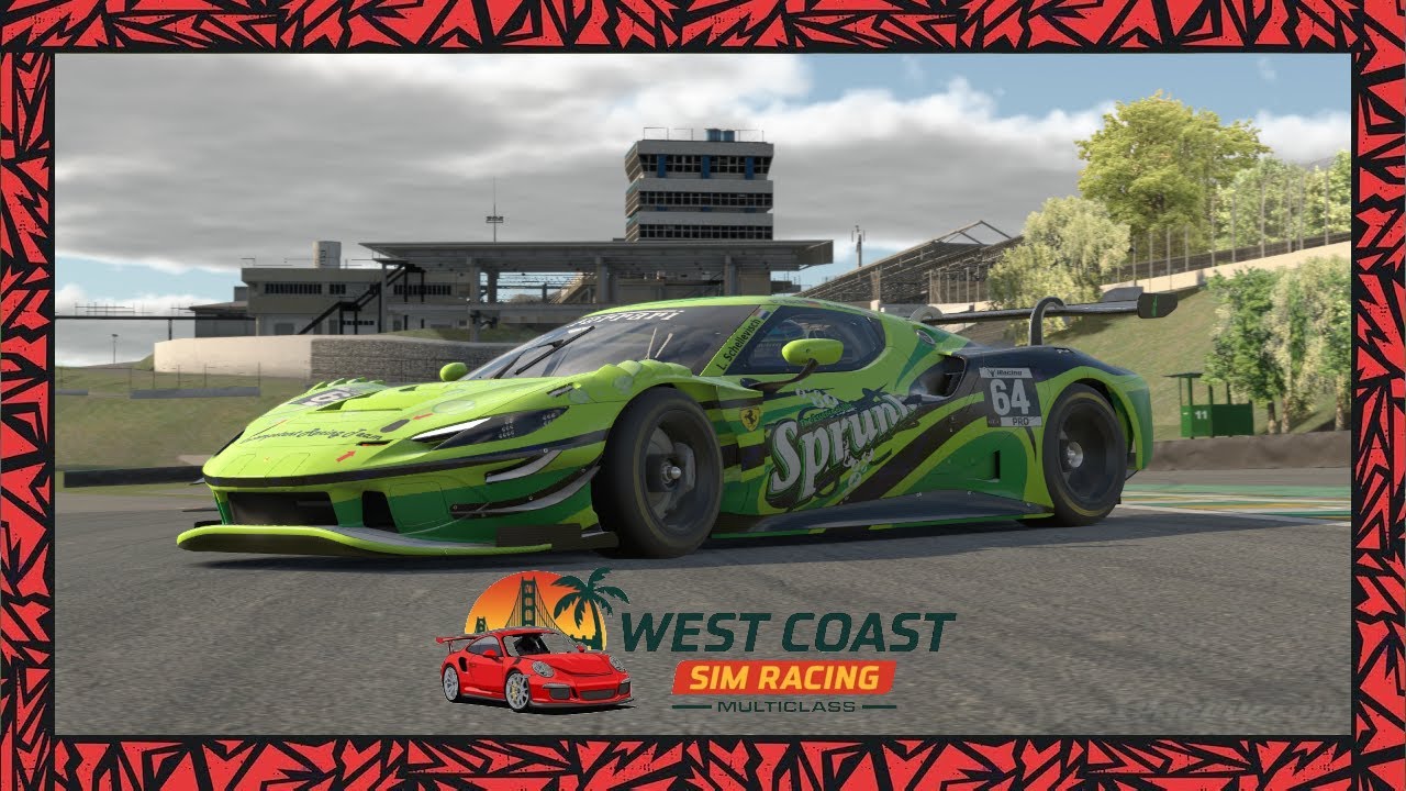 West Coast Sim Racing | Interlagos | MultiClass | R3 S2 - YouTube