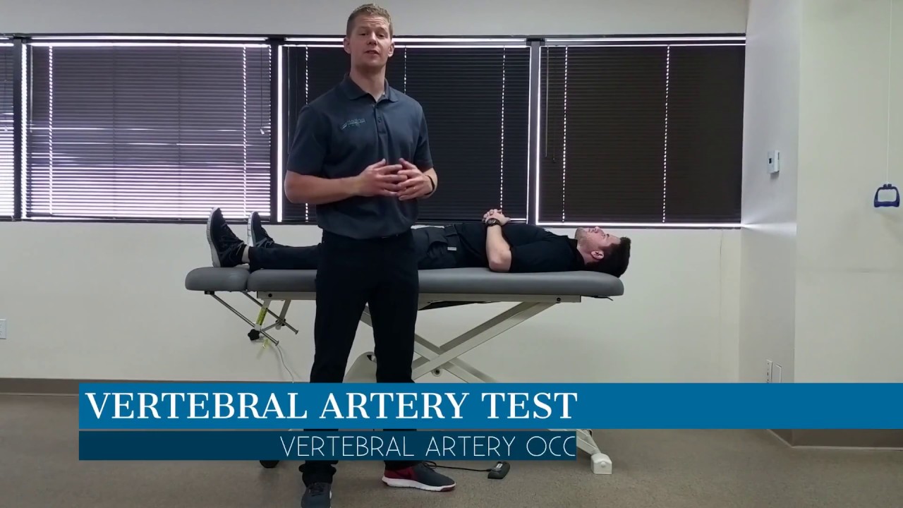 Vertebral Artery Test - YouTube