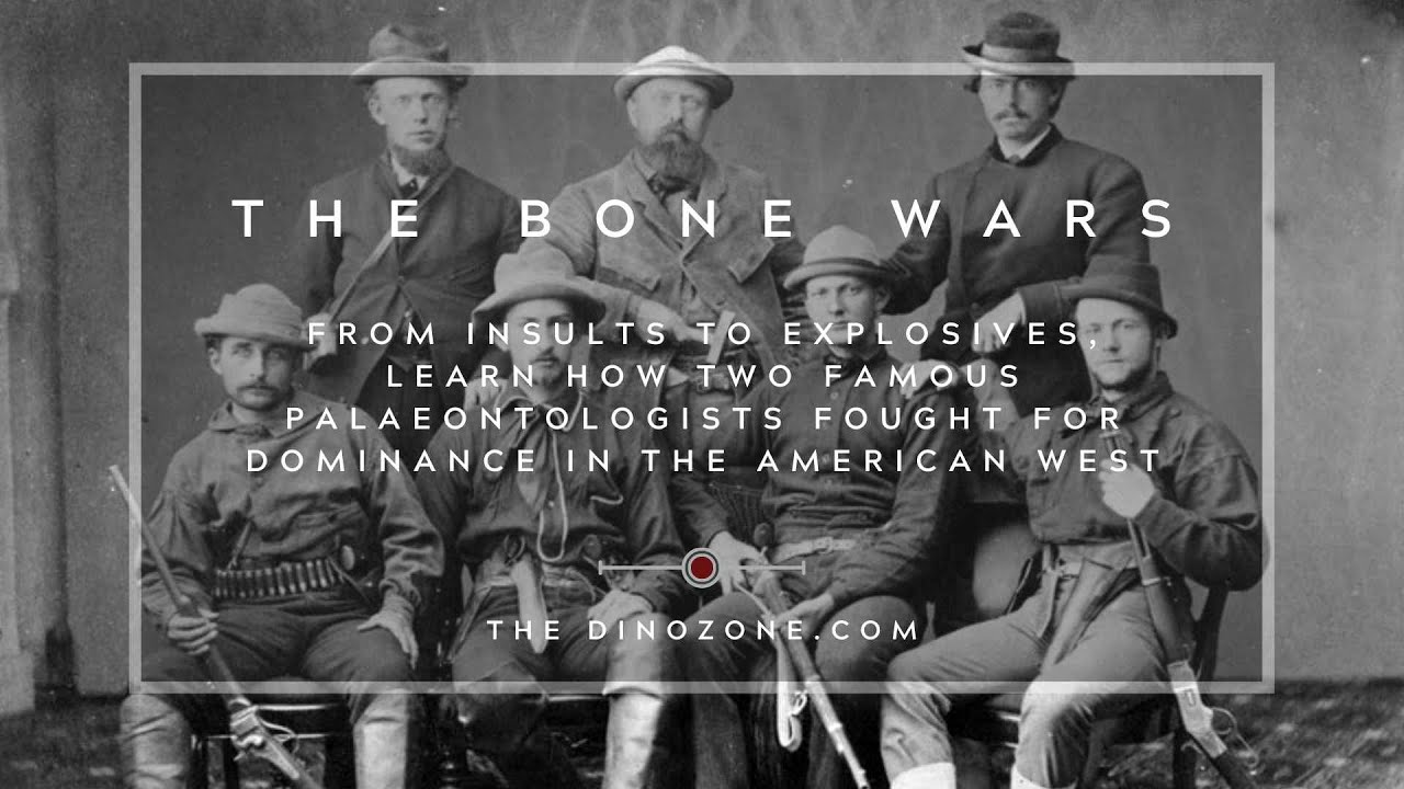 The Bone Wars - how two famous palaeontologists disgraced themselves fighting to be top dog ...