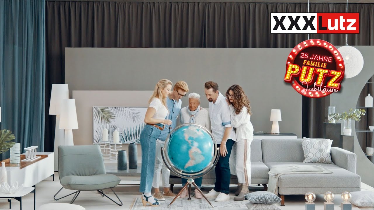 XXXLutz TV-Spot 2024 – 25 Jahre Familie Putz: Stilweltenbummler (2018 ...