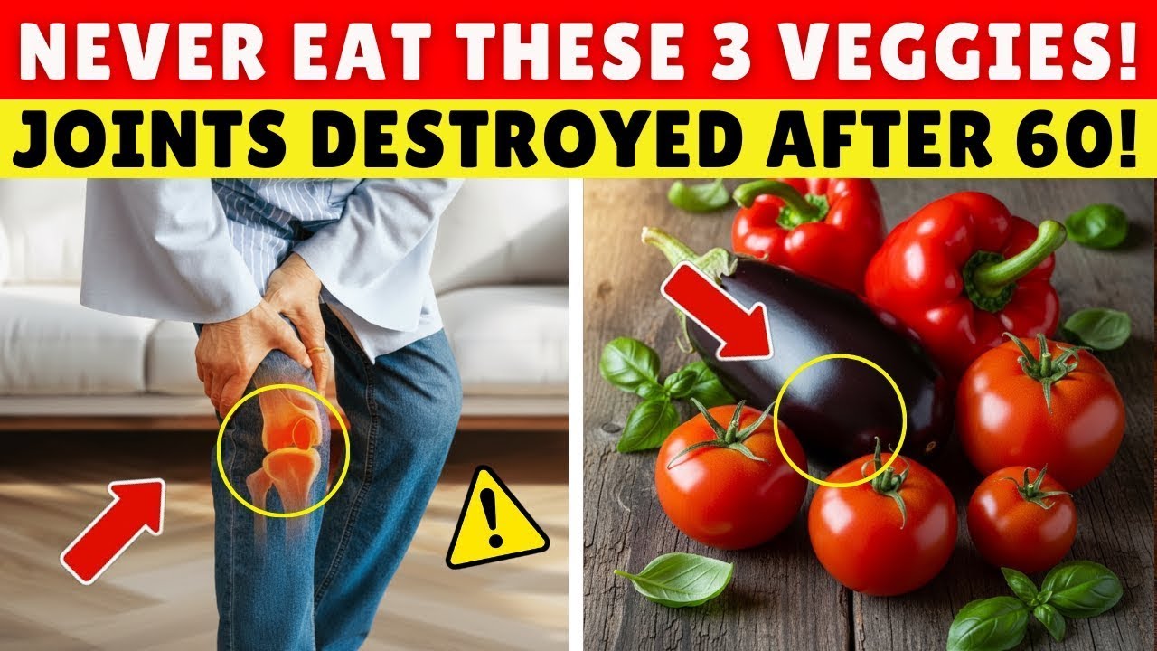 Seniors 3 Vegetables You Should NEVER Touch - They Destroy Your Joints ...