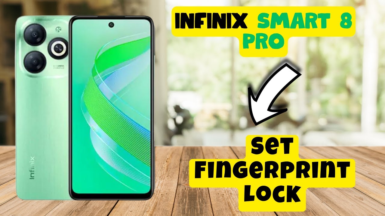 Infinix Smart 8 Pro Set Fingerprint Lock || Finger lock - YouTube