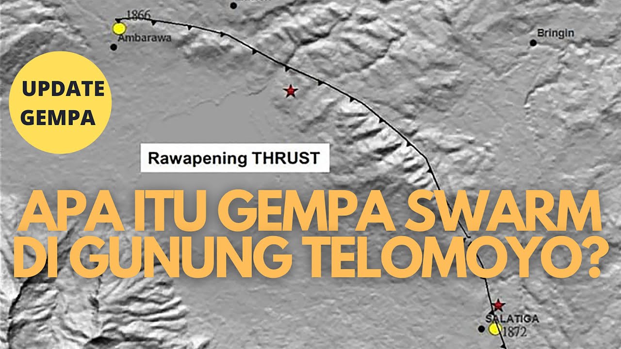 Gempa Telomoyo Ambarawa Salatiga Rawa Pening Terindikasi Gempa Swarm