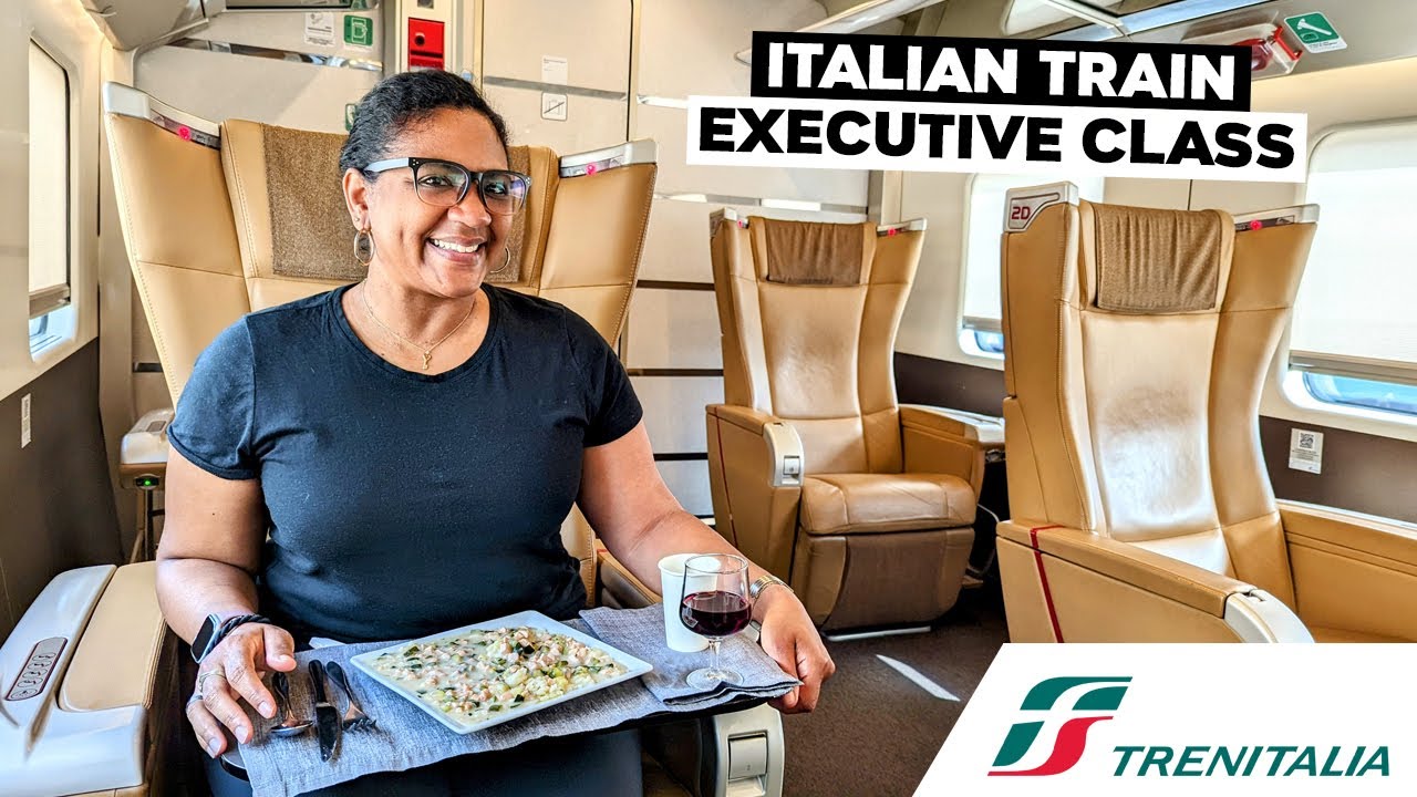 TrenItalia Executive Class Tour Frecciarossa 1000 - YouTube