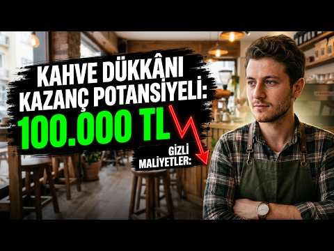 Kahve Dükkânı Açmak Mantıklı mı? Maliyet, Ciro ve Net Kâr Hesabı