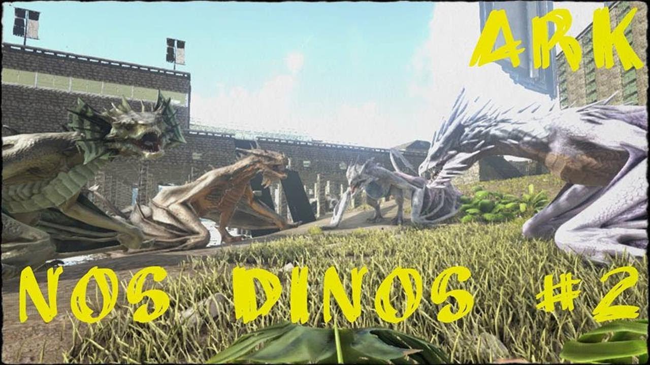 ARK Présentation de nos Dinos #2 - YouTube
