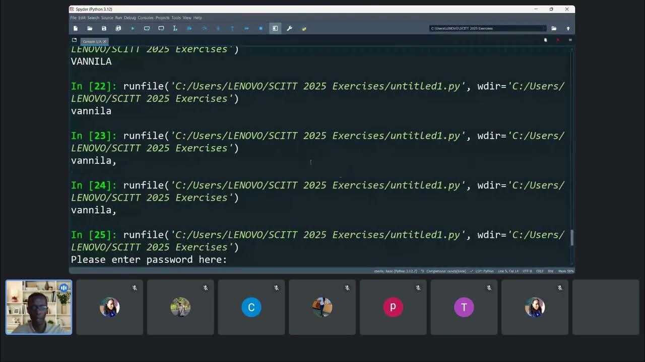 Lesson 6. Learn Python Conditionals, Transferable Statements & Functions - YouTube