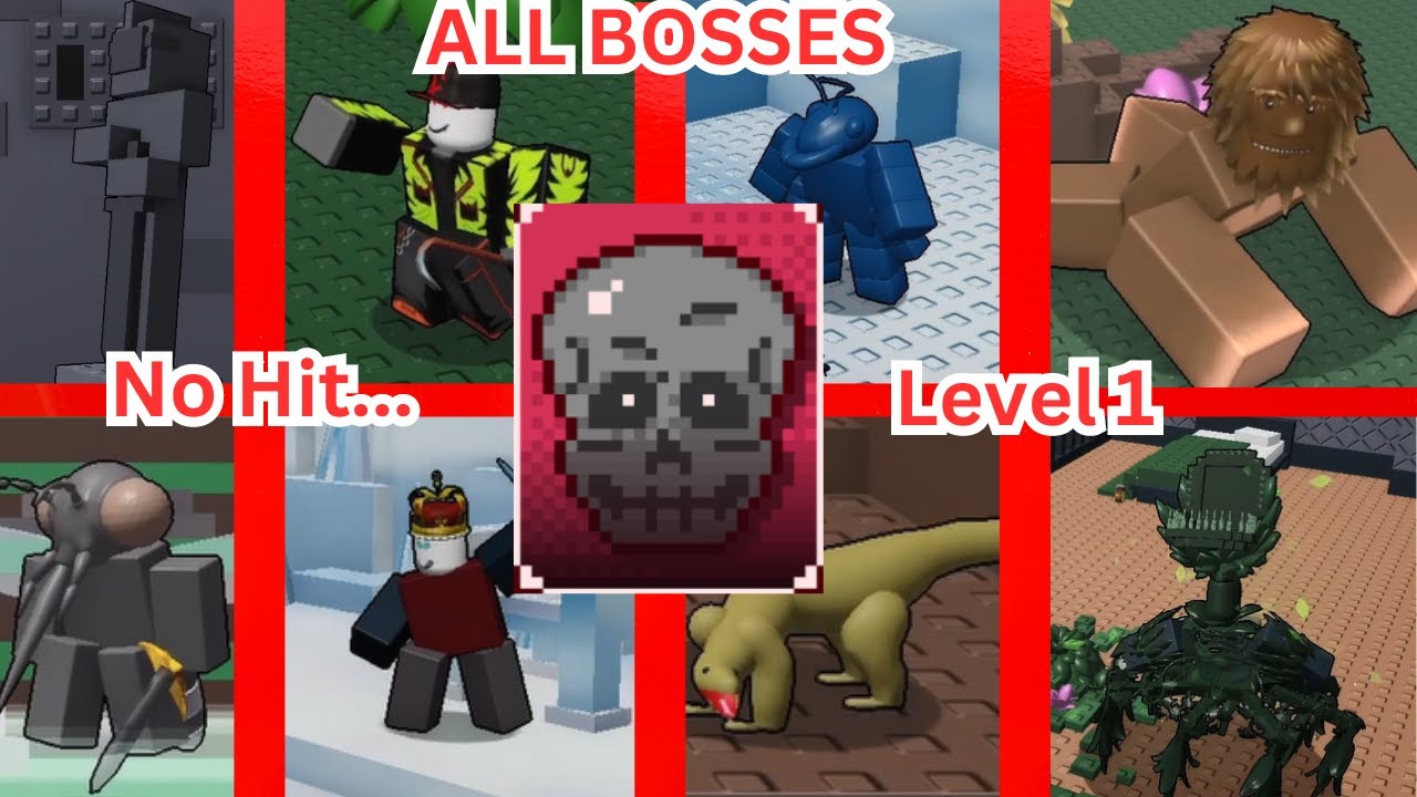 Block Tales - Level 1, All Bosses, Chapters 1-2 (No Hit) - Roblox - YouTube