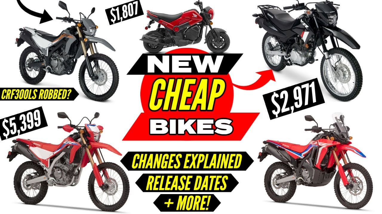 New 2023 Motorcycle Release Review: CRF300L S, XR150L, Rally, NAVi ...