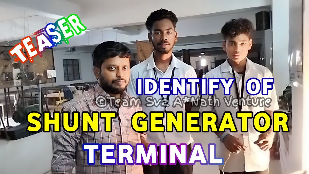 DC Generator Terminals Identify TEASER | How To Identify DC Generator ...