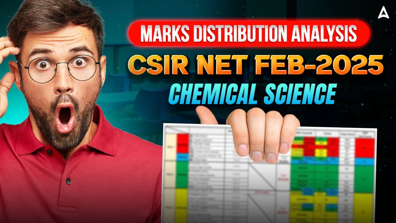 CSIR NET Feb 2025 | CSIR NET Chemical Science | Marks Distribution ...
