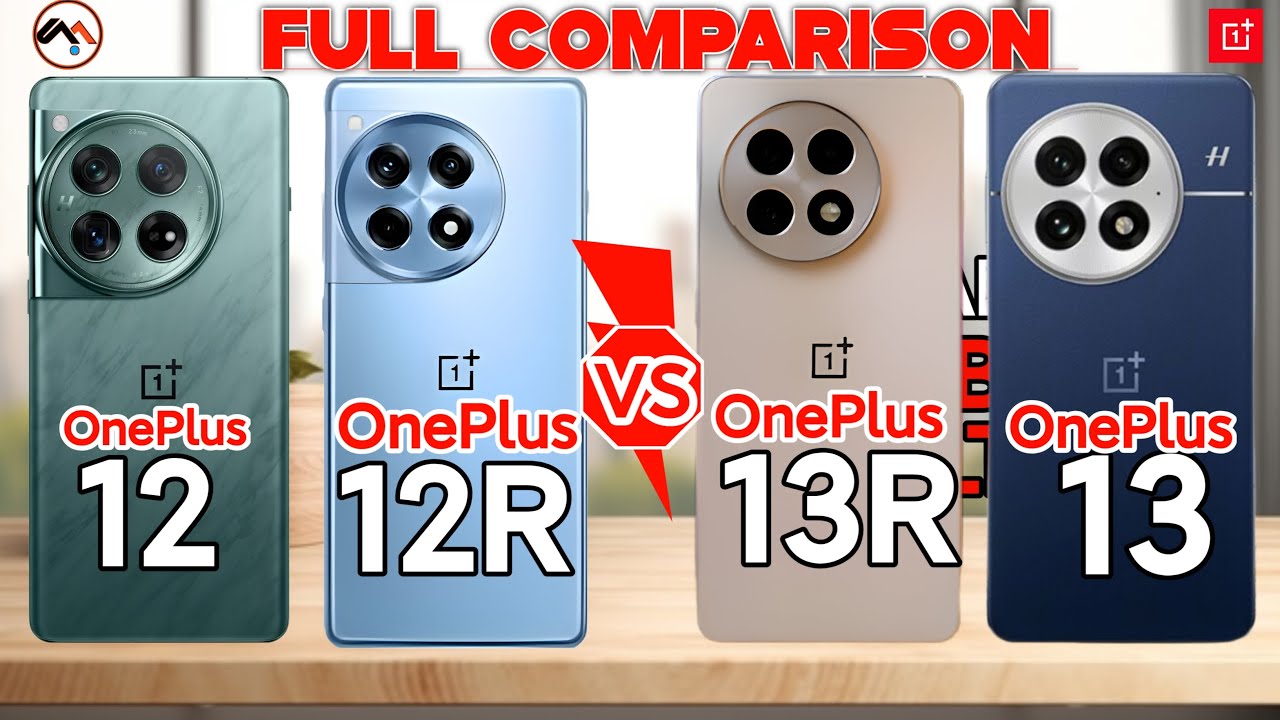 OnePlus 12 vs 12R vs 13R vs 13: Ultimate OnePlus Showdown – Which One ...
