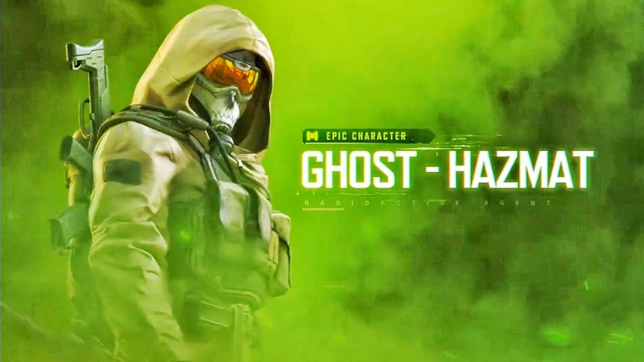 Call of Duty Mobile:NEW RADIOACTIVE AGENT SEASON 7— GHOST HAZMAT VOICE ...