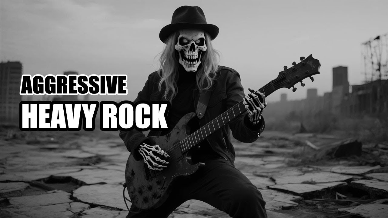 Aggressive Heavy Rock - Savage Instrumental for Explosive Workout ...