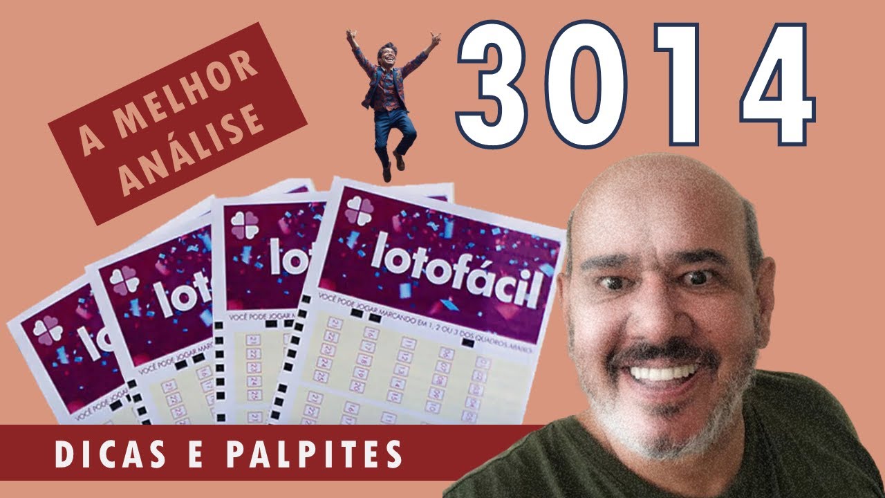 💰 3014 LOTOFACIL 🔥 ANÁLISE DO DIA - YouTube