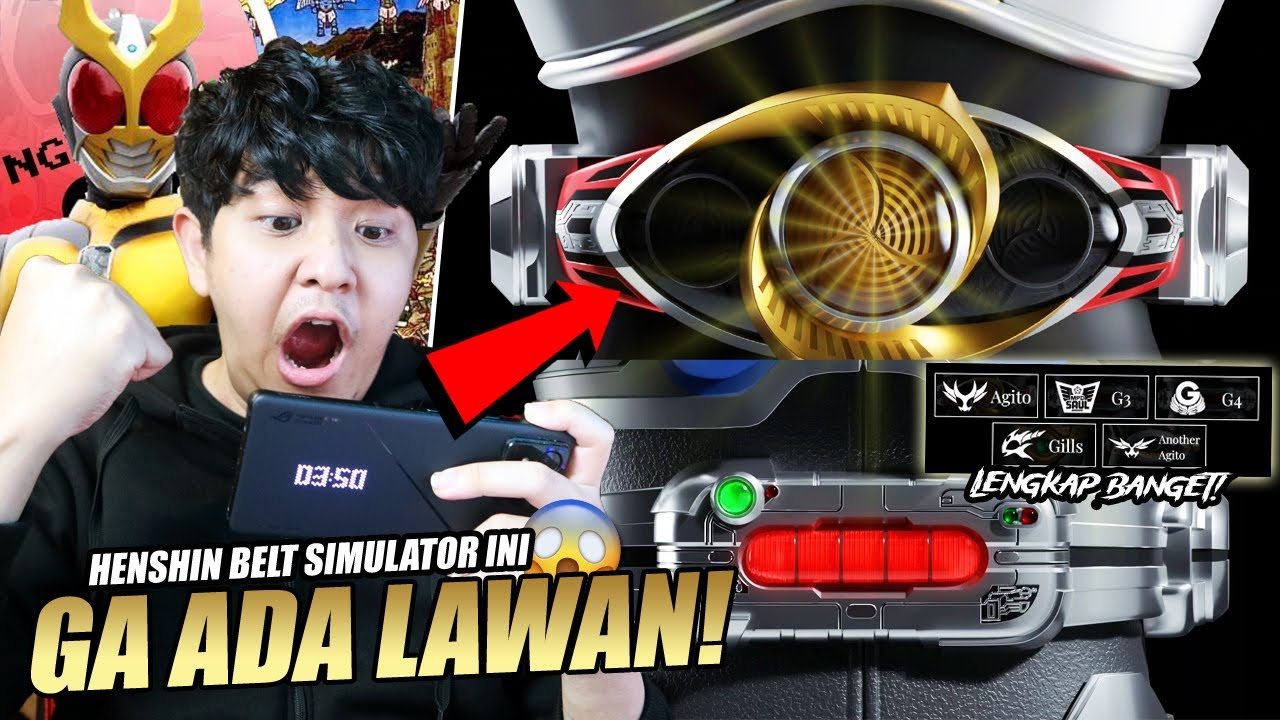 MAIN LAGI HENSHIN BELT SIMULATOR YANG KEREN! FIX GA ADA LAWAN NIH ...