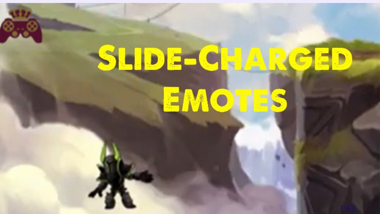 How to do Slide-Charged Emotes in Brawlhalla - YouTube