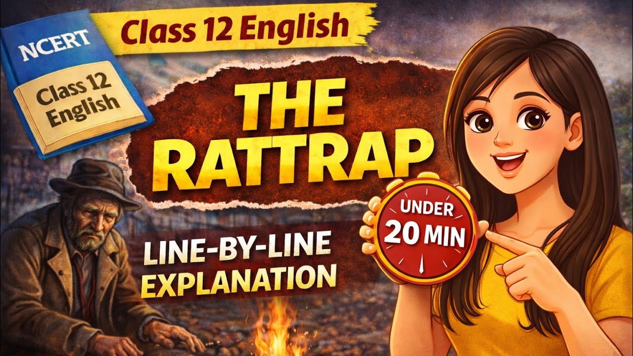The Rattrap in Just 20 Minutes 😱 | Line-by-Line | Class 12🦋 - YouTube