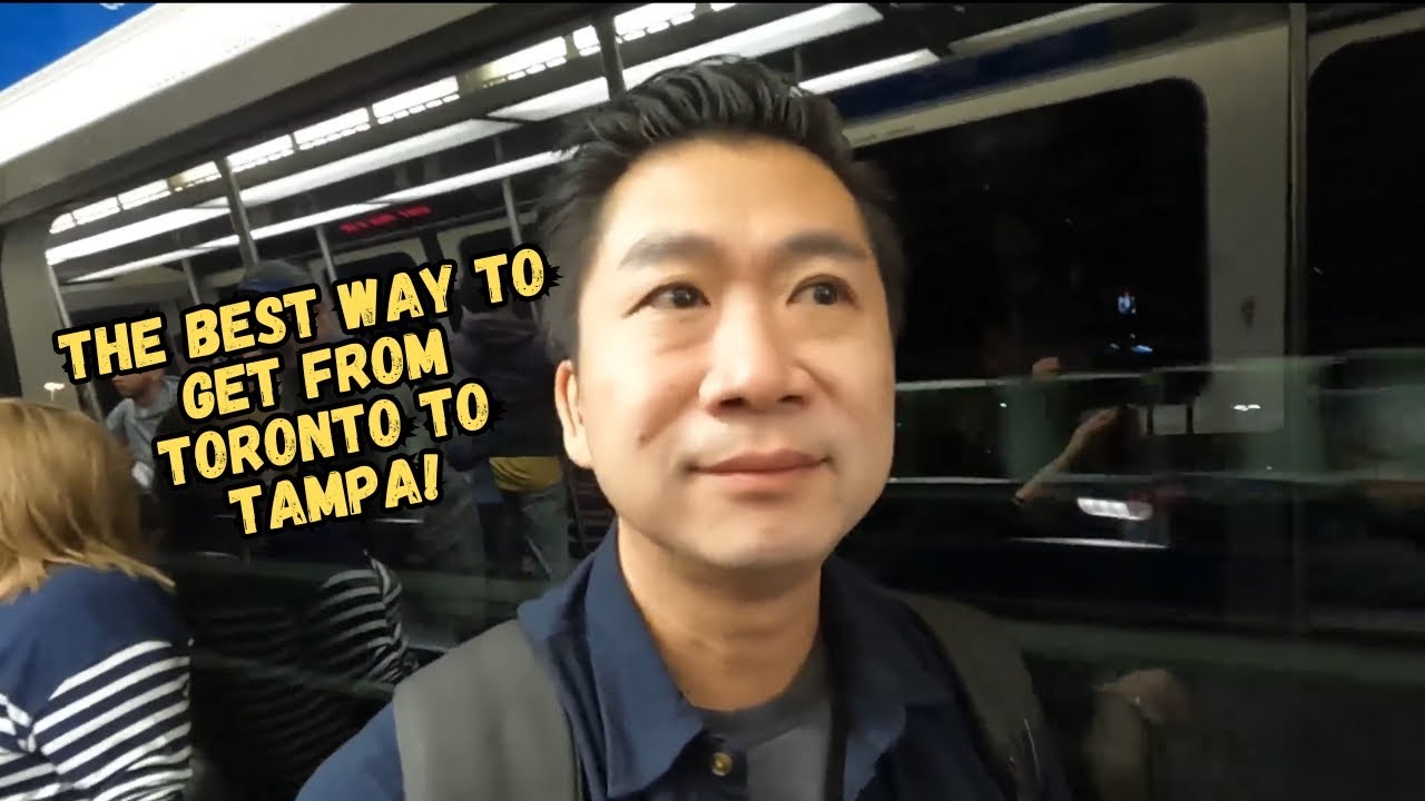 Flight from Toronto (YYZ) to Tampa (TPA) - using UP Express - YouTube