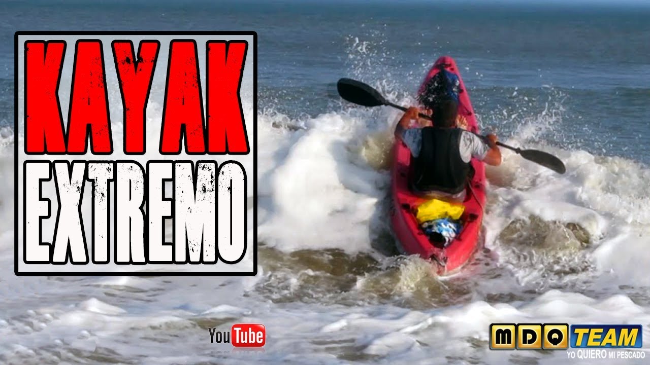 NOS MATAMOS EN LAS OLAS - kayak EXTREMO - YouTube