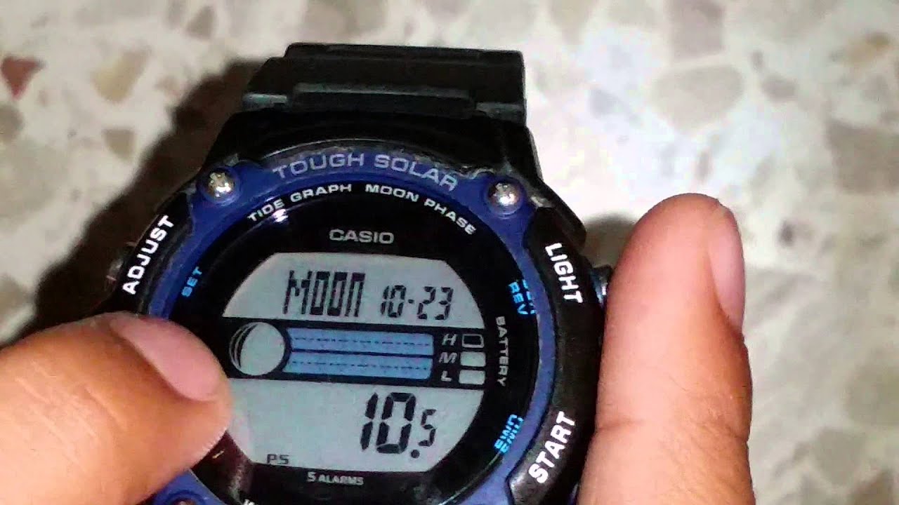 How to see moon phases and tide - YouTube