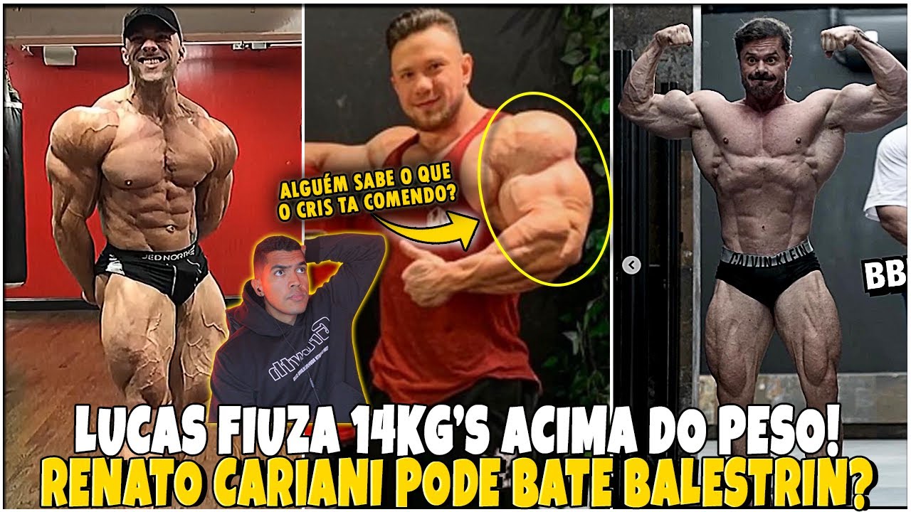 LUCAS FIUZA ESTÁ FORA DO MR.OLYMPIA BRASIL| CRIS FIGUEREDO INSANO ...