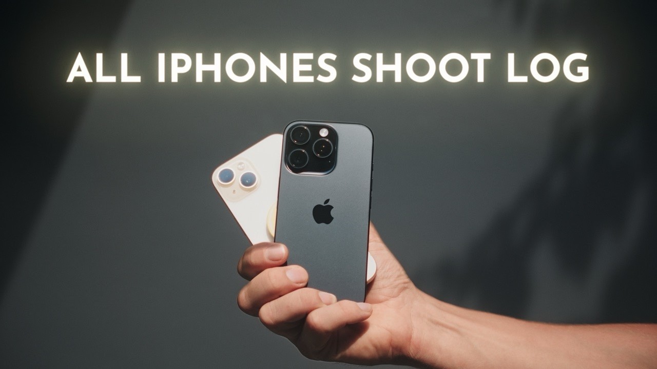 All iPhones can NOW shoot LOG - YouTube