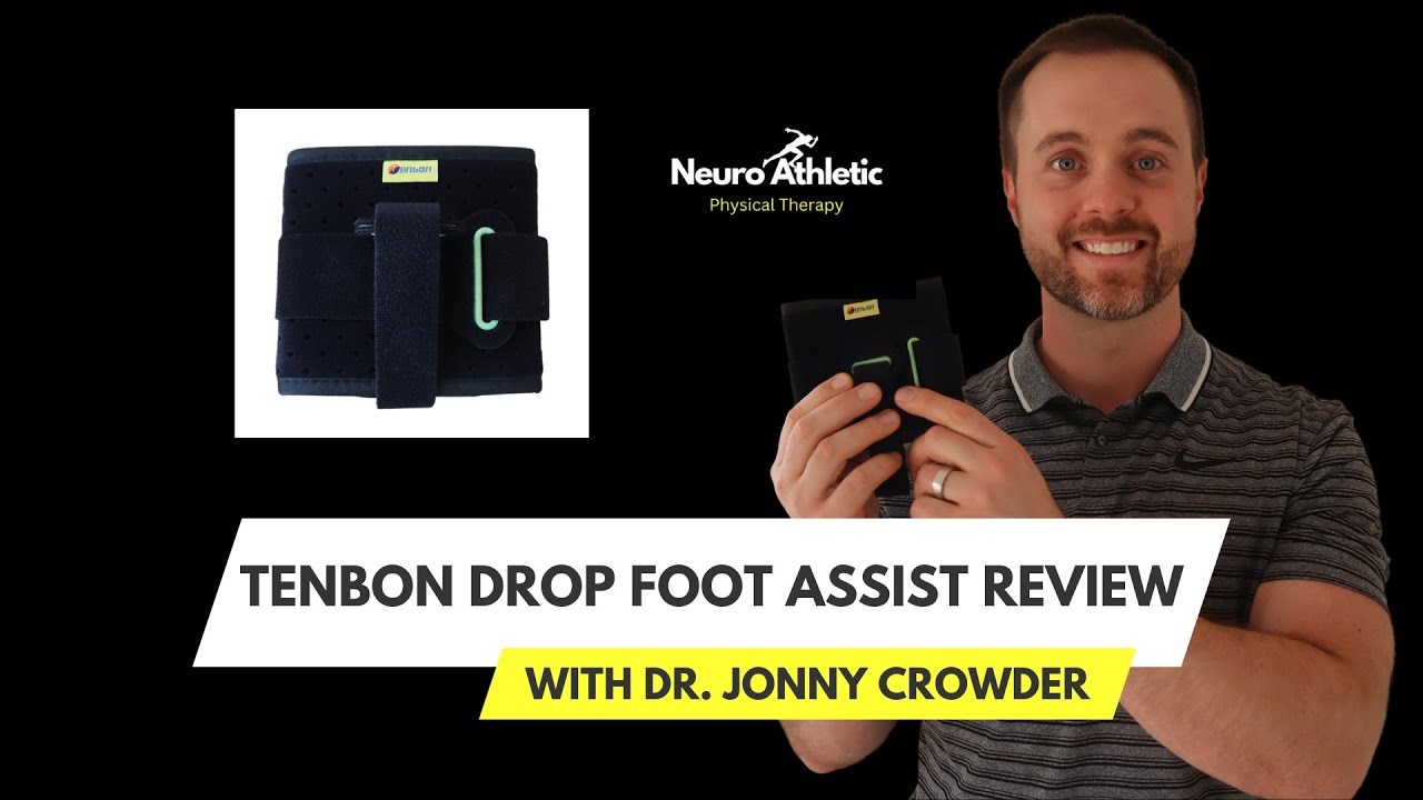 Tenbon Foot Up AFO Review: Foot Drop Brace - YouTube