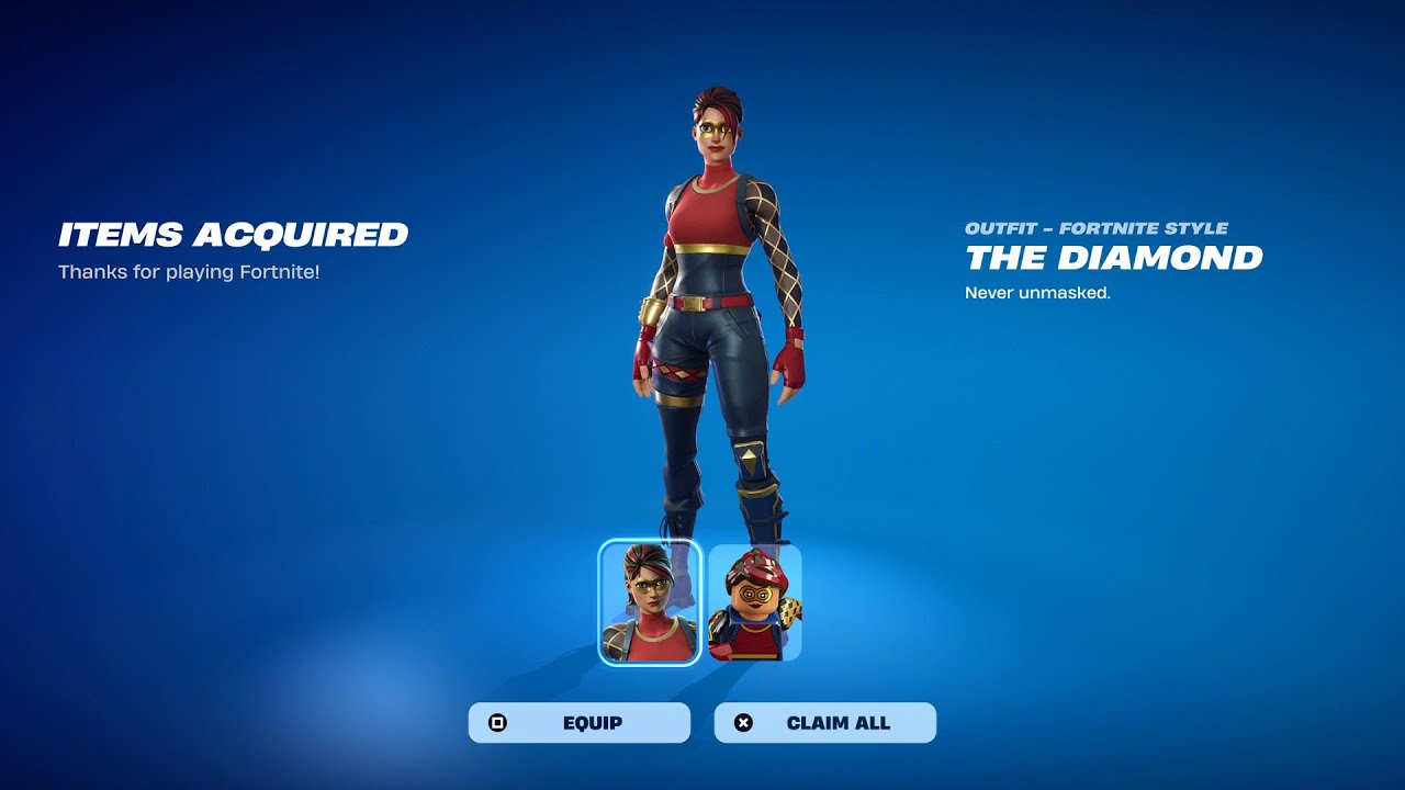 How To Get The Diamond Skin NOW FREE In Fortnite! (Unlock The Diamond ...