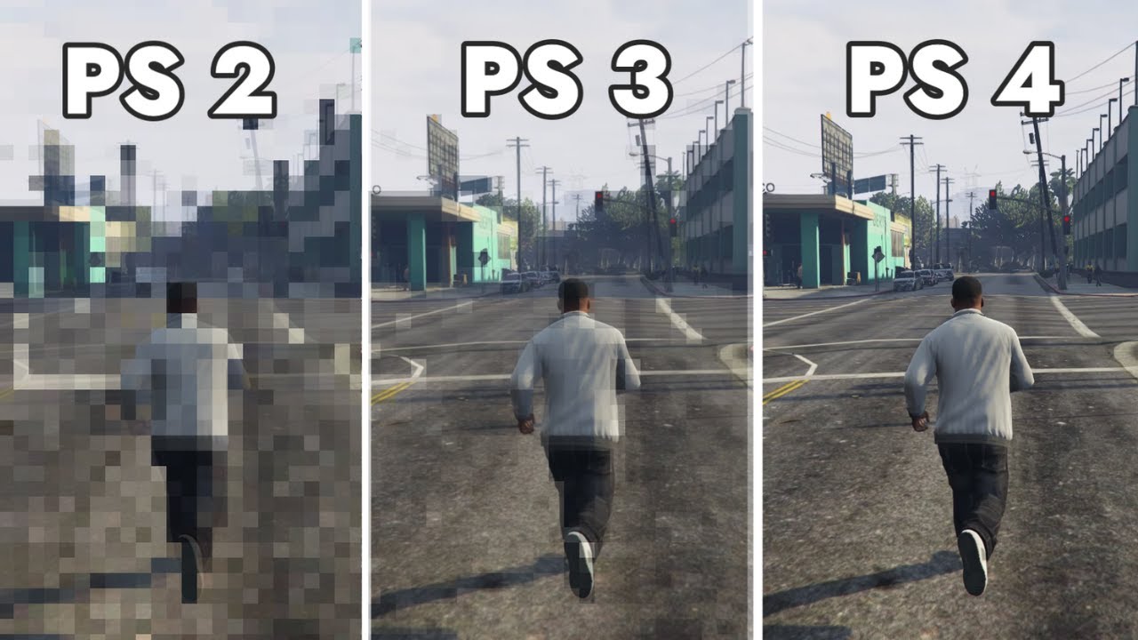 PS 2 vs PS 3 VS PS 4 Be Like! - YouTube